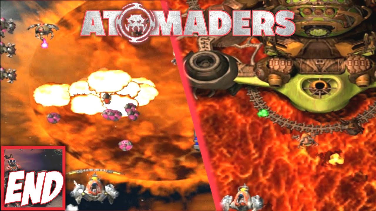 Atomaders - Second Change - Gameplay Part 10 END - "Tentro" (1-12 ...