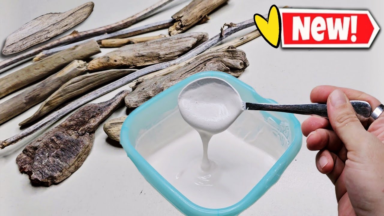 Great Recycling Idea Made With Tree Branches And Plaster 👍🥰 - YouTube