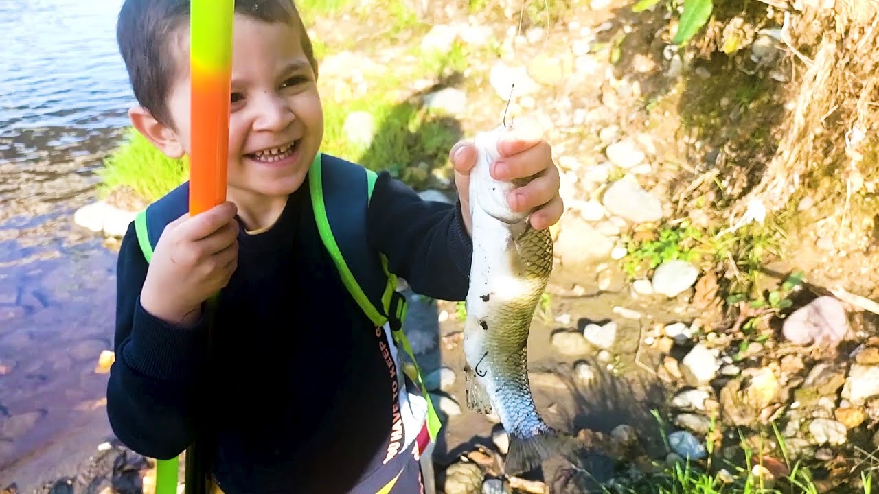 OLTAYLA BALIK AVI FISHING WITH A FISHING ROD - YouTube