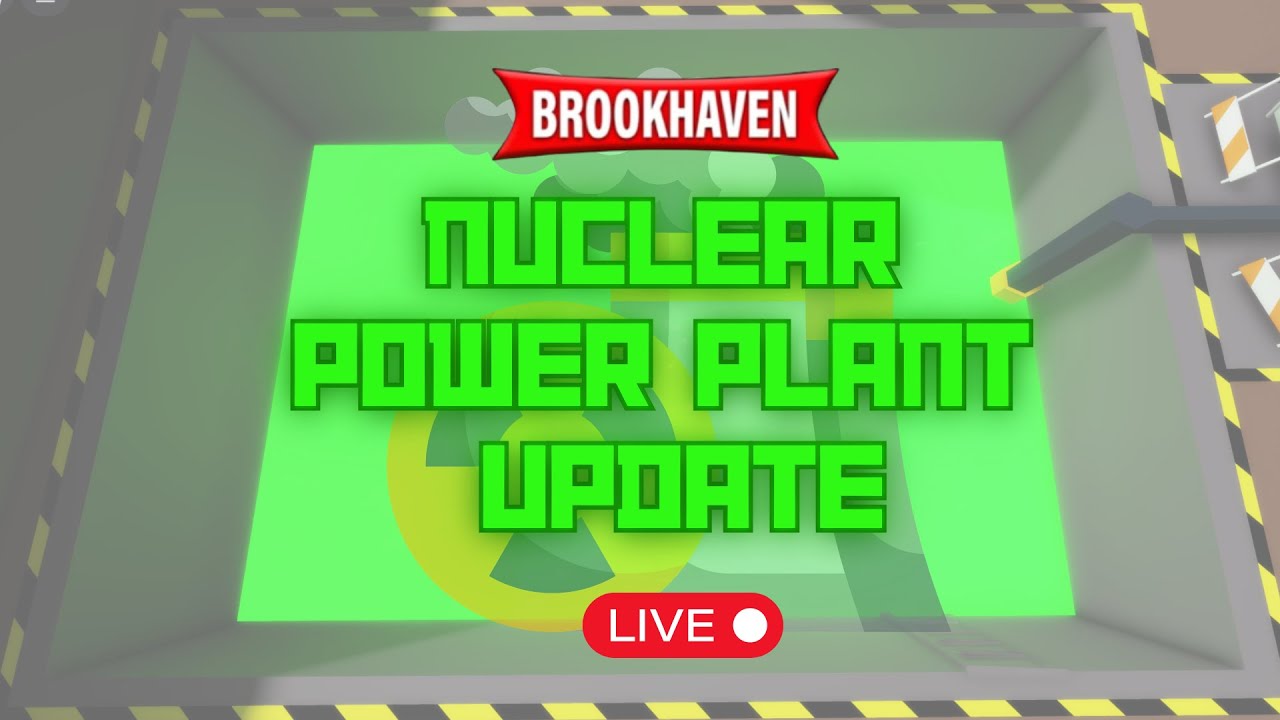 ☢️ BROOKHAVEN NUCLEAR POWER PLANT UPDATE LIVE! - YouTube