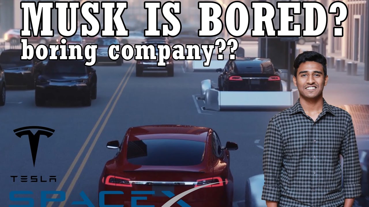 Elon Musk's BORING COMPANY - tunnels ? - YouTube