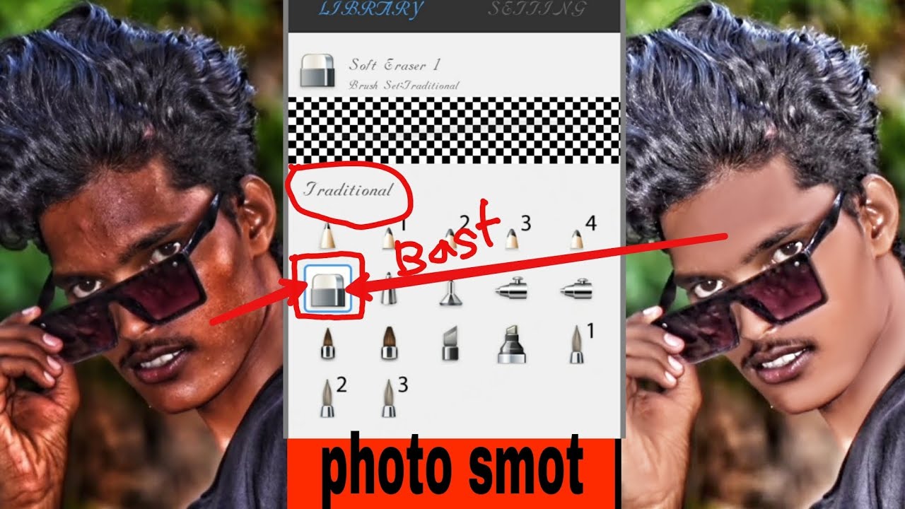 new photo editing face smoting video \ face smot - YouTube