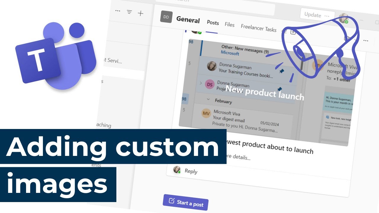 Microsoft Teams - Add custom images on your announcements to make them ...