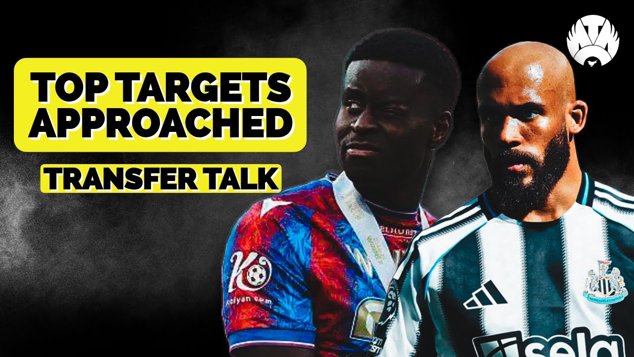 Newcastle APPROACH Bryan Mbuemo AND Marc Guehi | Toon Transfers - YouTube