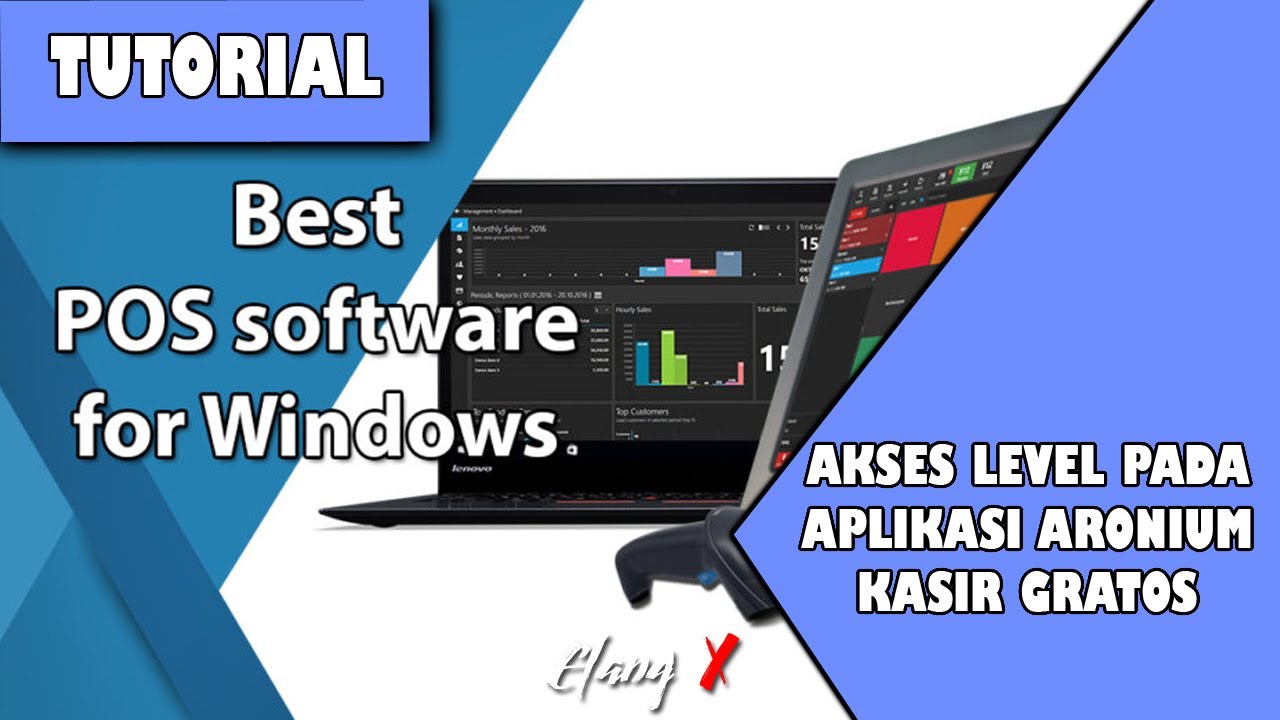 APLIKASI KASIR GRATIS ARONIUM PART II AKSES LEVEL - YouTube