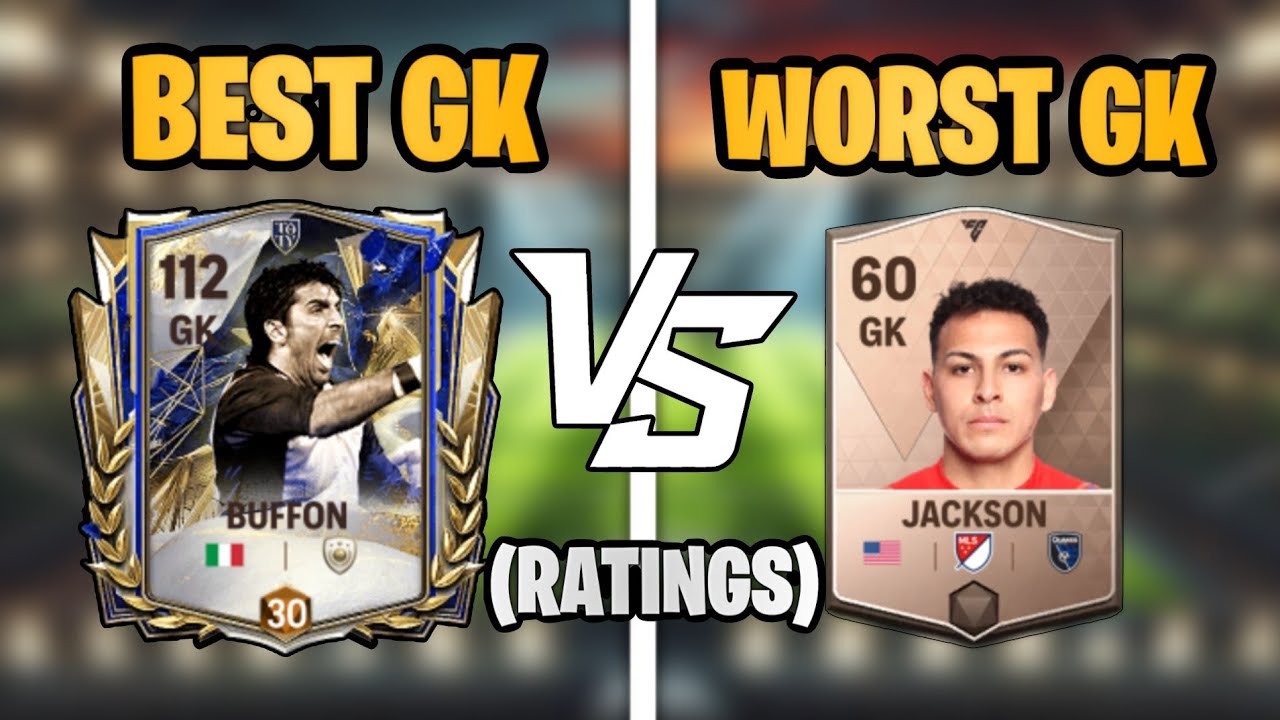 best GK VS Worst GK Fc Mobile - YouTube