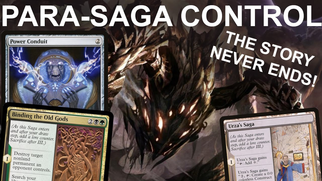NEVER ENDING STORY! Modern Golgari Para-Saga Prison-Control. Unlimited Sagas w/Hex Parasite MTG ...