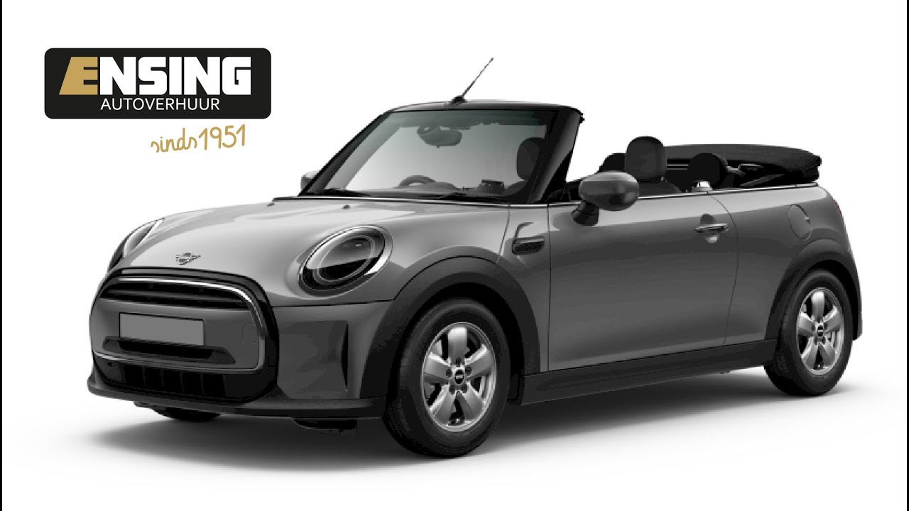 Mini Cooper Cabrio Grijs - YouTube