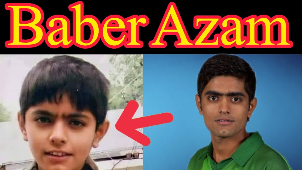 Baber azam childhood pics - Childhood baber azam #cricket #baberazam # ...