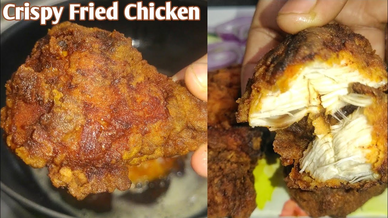 Crispy Fried Chicken Without Oats Without Bread Crumbs | Evening Snacks ...