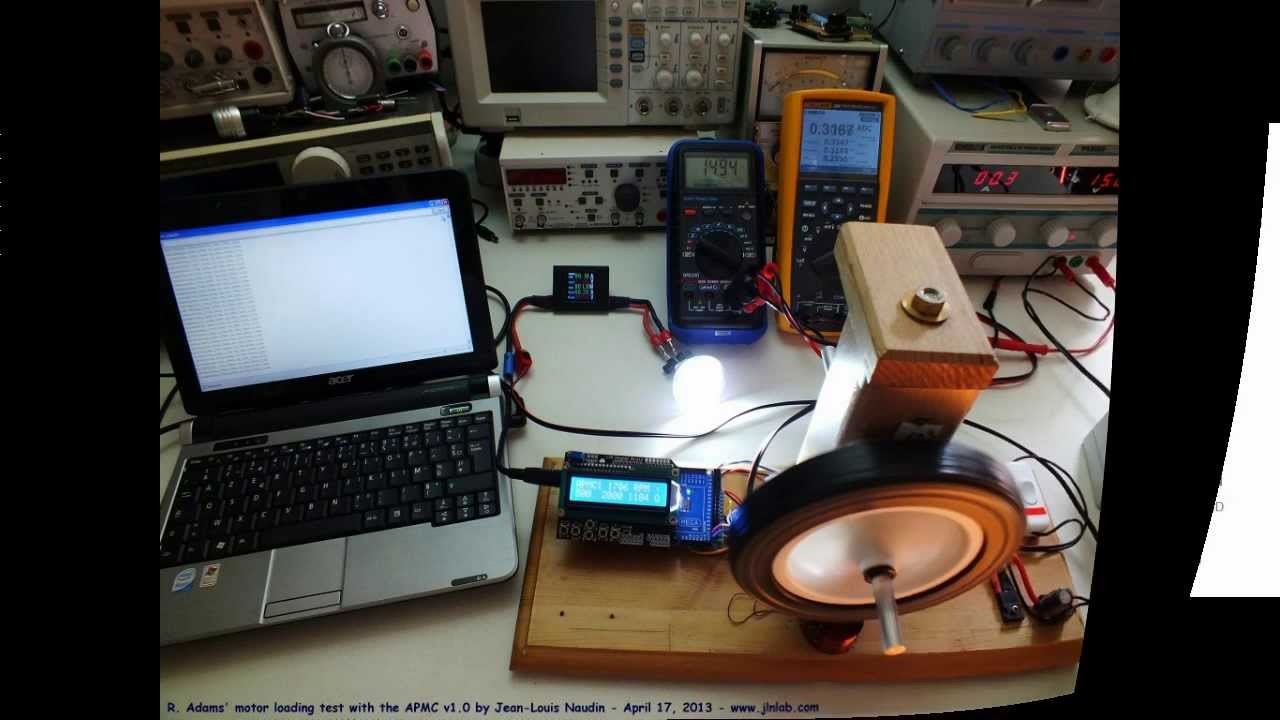 Regenerative loading with the Robert Adams' motor controlled with the ...