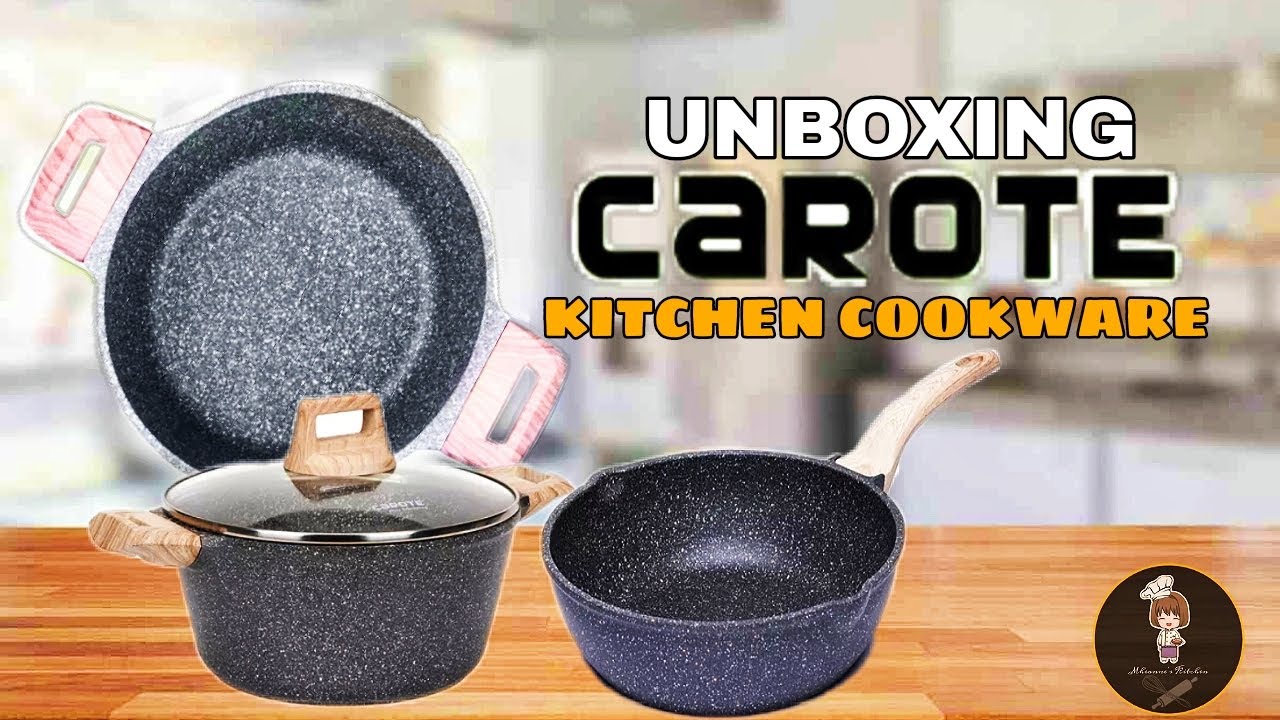 UNBOXING CAROTE KITCHEN COOKWARE - YouTube