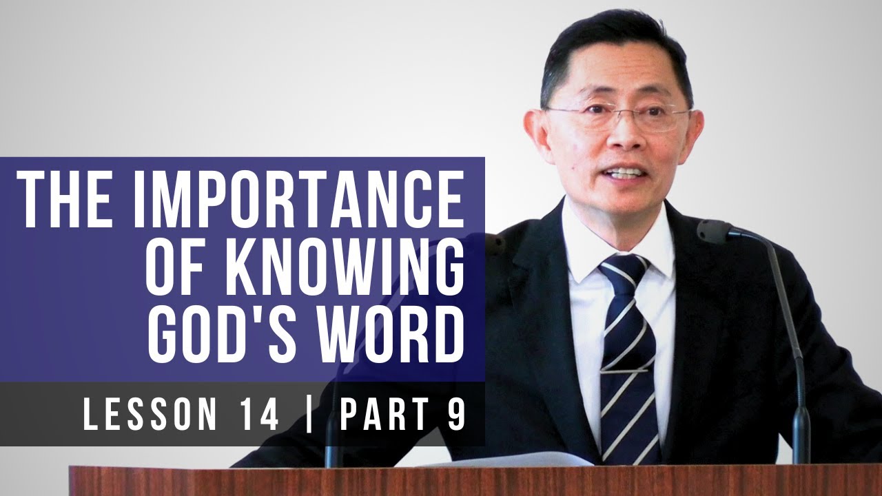 Lesson 14: Honour And Authority | Basic Bible Knowledge Series 2023 | Rev Joseph Poon - YouTube