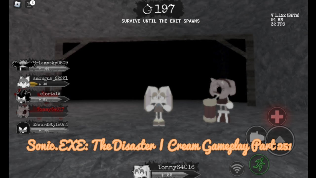 Sonic.EXE: The Disaster | Cream Gameplay Part 251 - YouTube