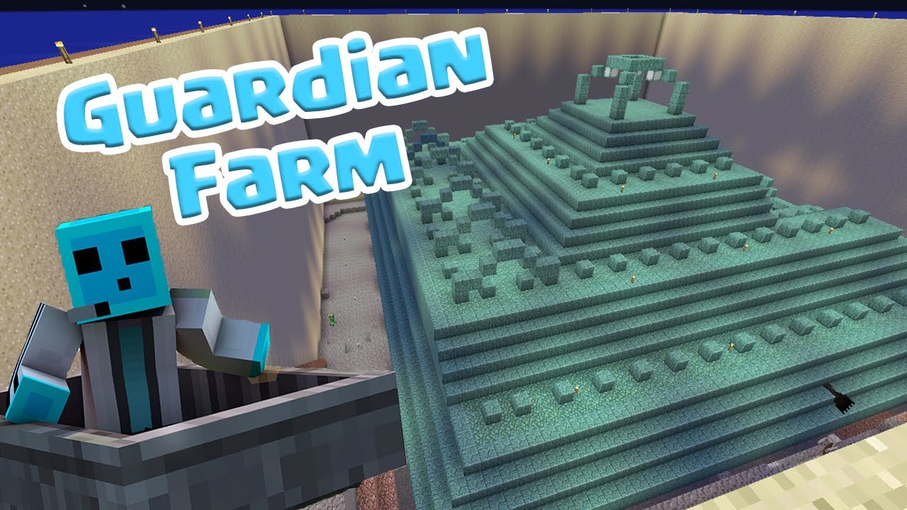 TRANSFORMING OCEAN MONUMENT iNTO GUARDiAN FARM | Part 1/? | Minecraft ...