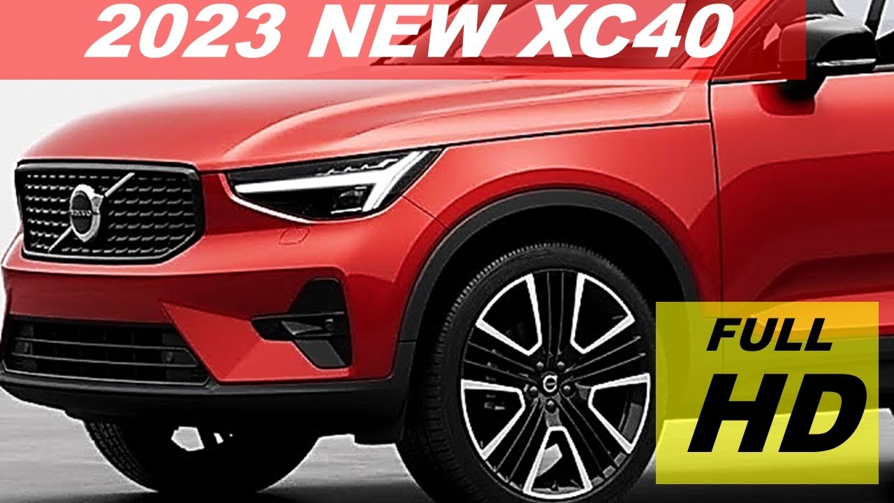 2023 NEW VOLVO XC40 EV PREMIUM RED SUV - INTERIOR AND EXTERIOR UPDATE ...