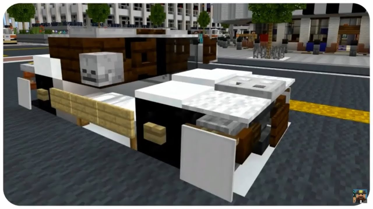 Minecraft Mercedes-Benz C Class Coupe AMG 2020 Tutorial - YouTube