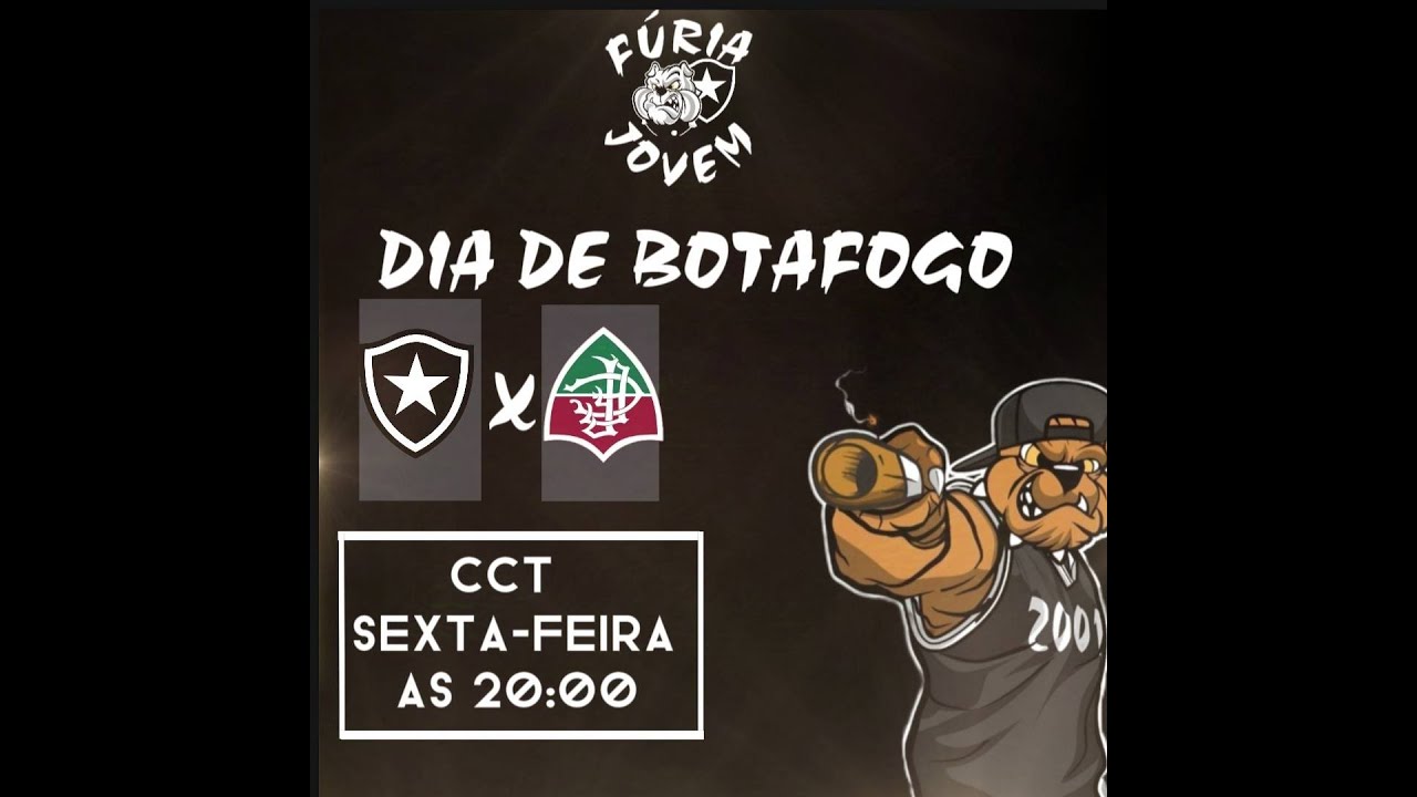 BOTAFOGO x fluminense | Bonde dos 40 da Fúria Jovem avançou e tomou ...