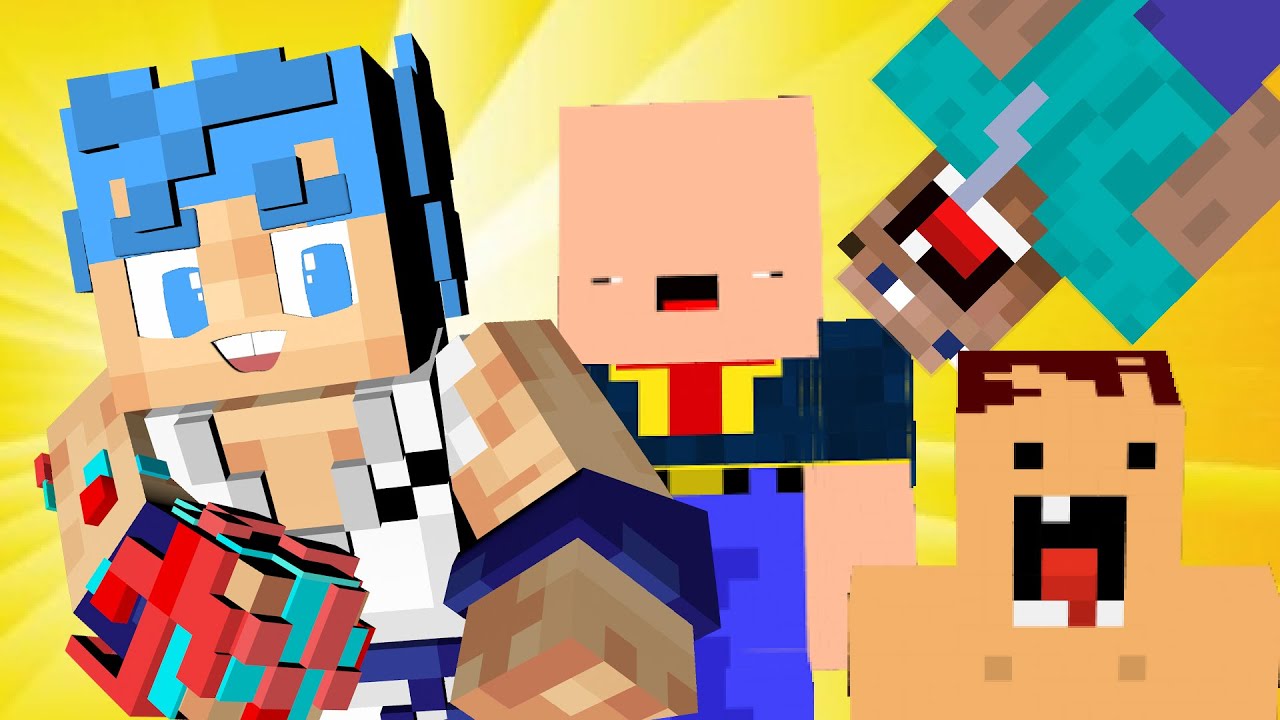 MONGOLS CON SUERTE | MINECRAFT - YouTube
