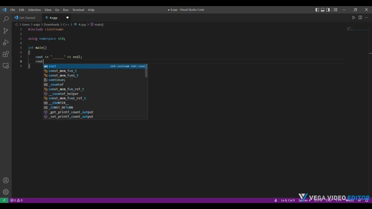 C++ (Programming Language) Project 4: 'Drawing the Shape' Created by Trishanth Kumar - YouTube