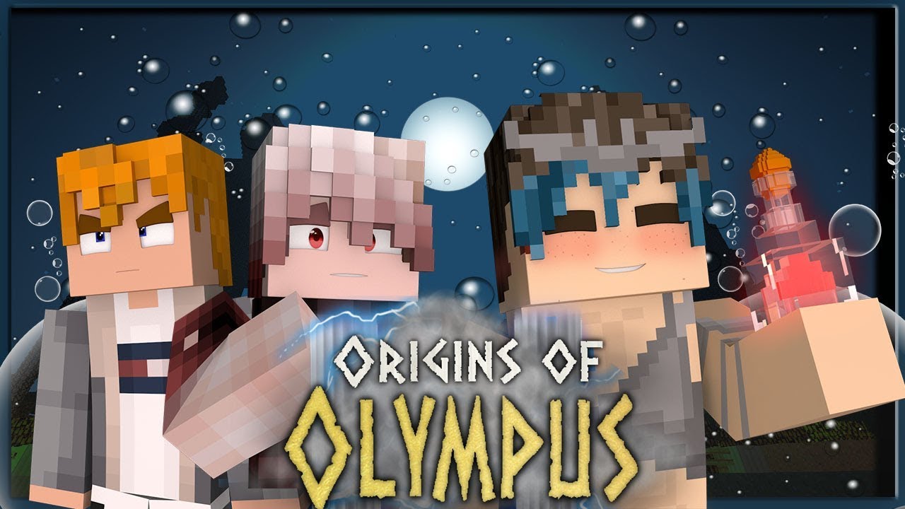 "WAIT!! WHAT DID YOU DO!?!" // Origins of Olympus [Minecraft PERCY ...