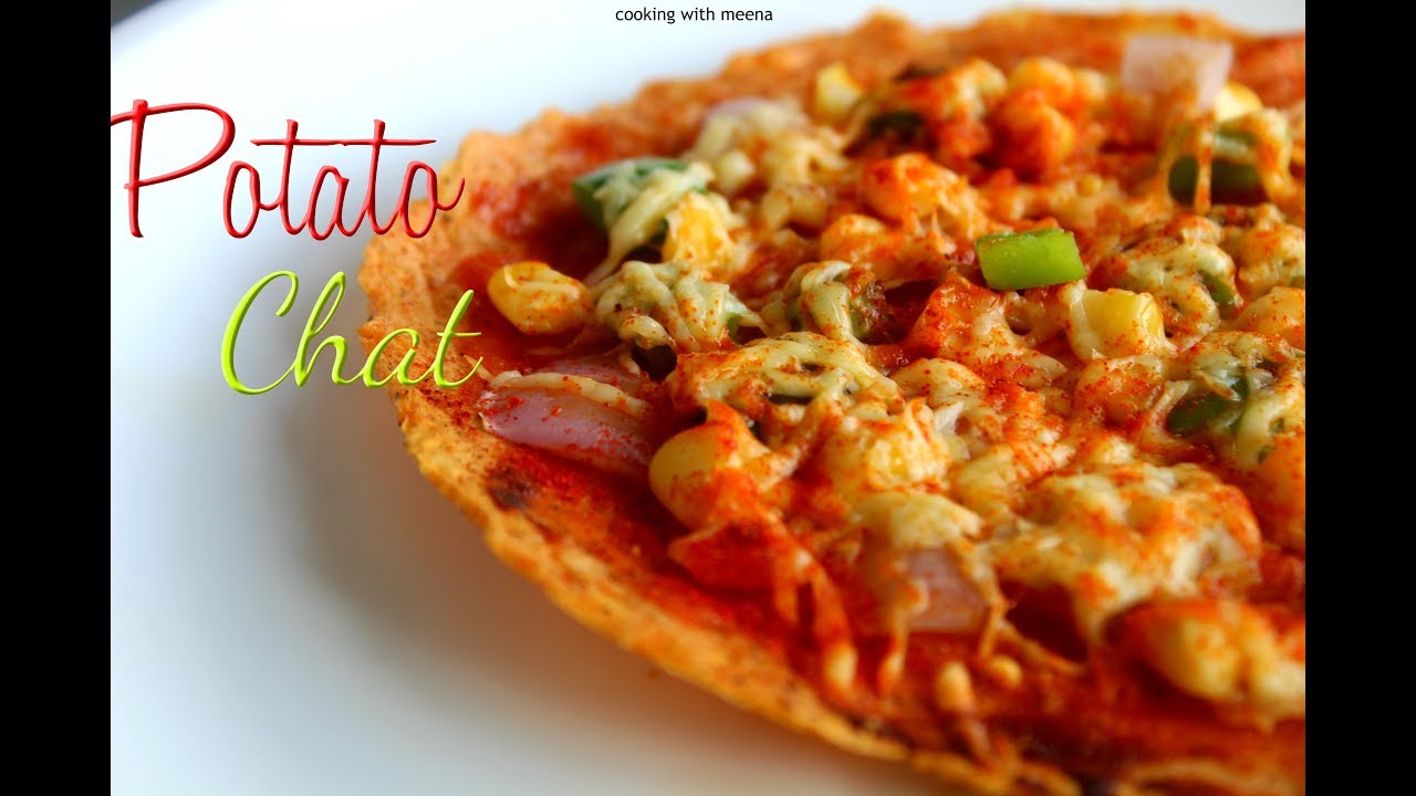 Potato chaat recipe | Pizza style | Quick & Easy Tasty recipe | - YouTube