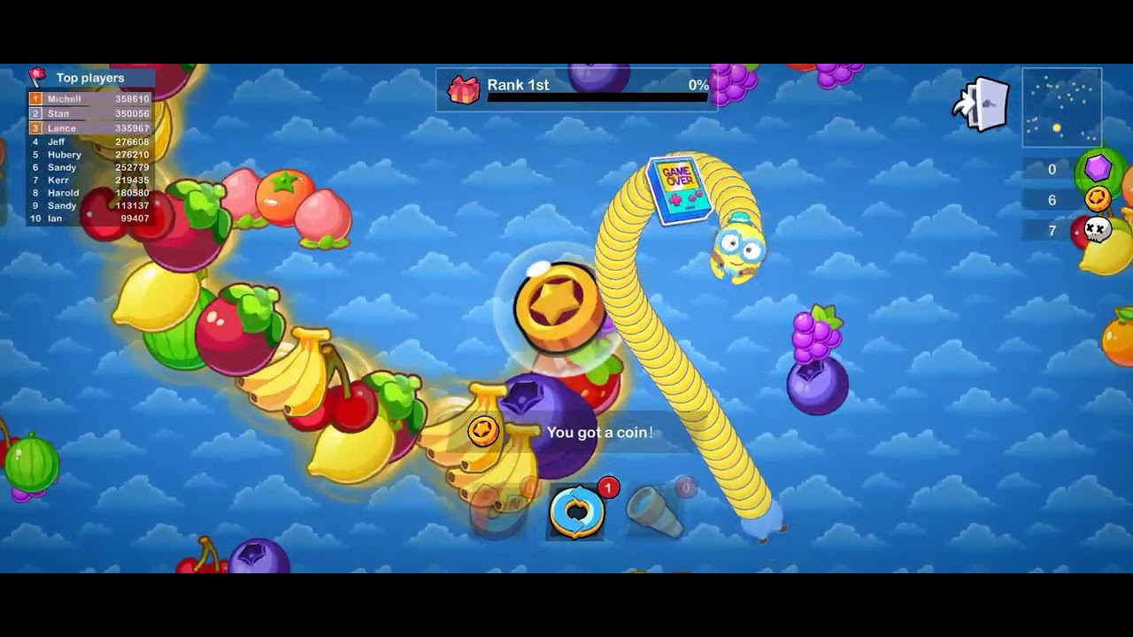 playing snake map today - YouTube