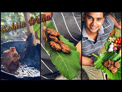 Have you ever eaten Kohila (Lasia Spinosa) Wada? | Kohila Wade | Wild Cookbook