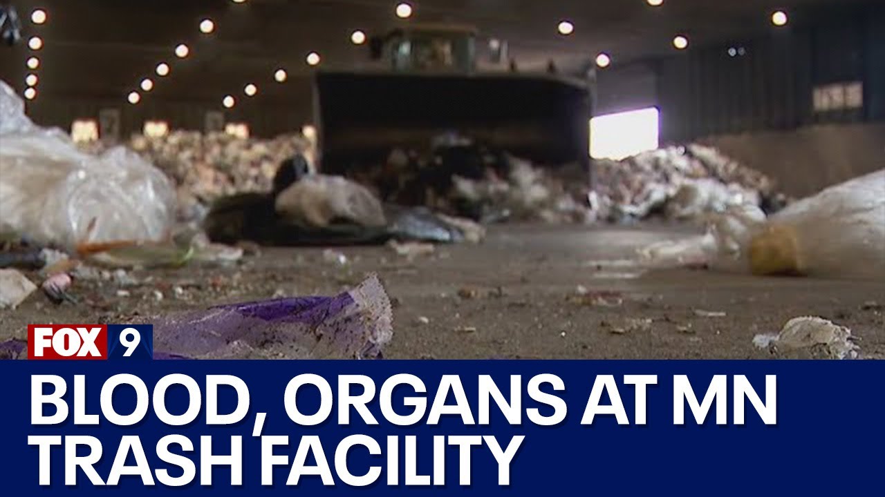 Blood, organs discovered at MN trash facility - YouTube