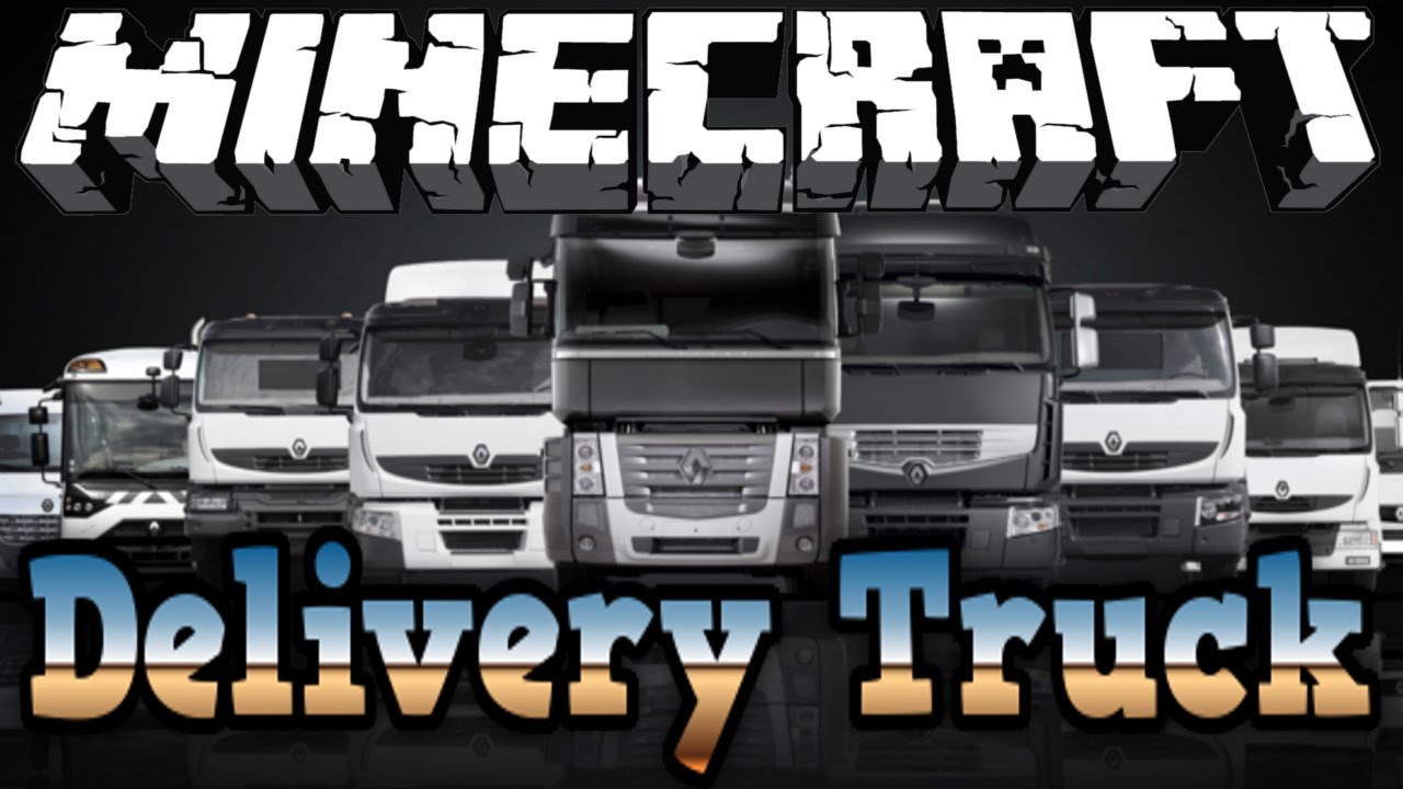 Minecraft Vehicle Tutorial - Delivery Truck. - YouTube