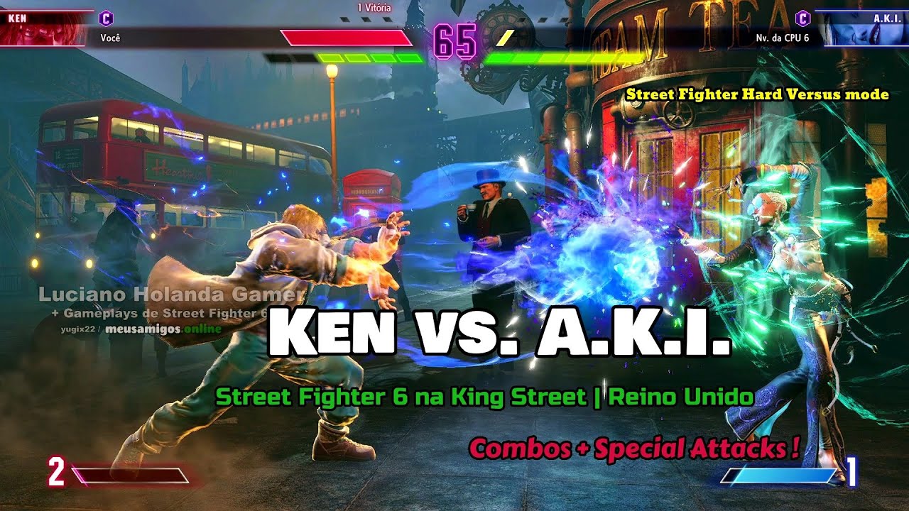 Ken vs. A.K.I. na King Street | Reino Unido [ Special Attacks ...