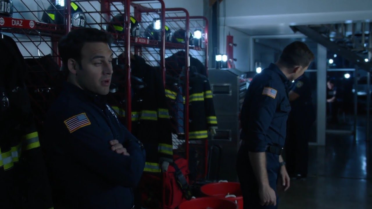 9-1-1 5x03 Bobby tells his team about Harry - YouTube