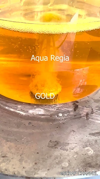 Gold in Aqua Regia - YouTube