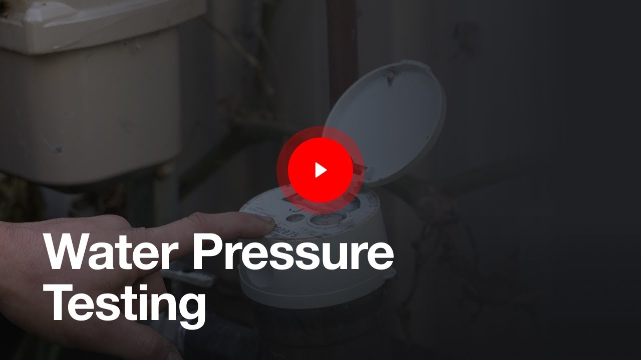 Plumbing Water Pressure Testing - SPS Plumbers - YouTube