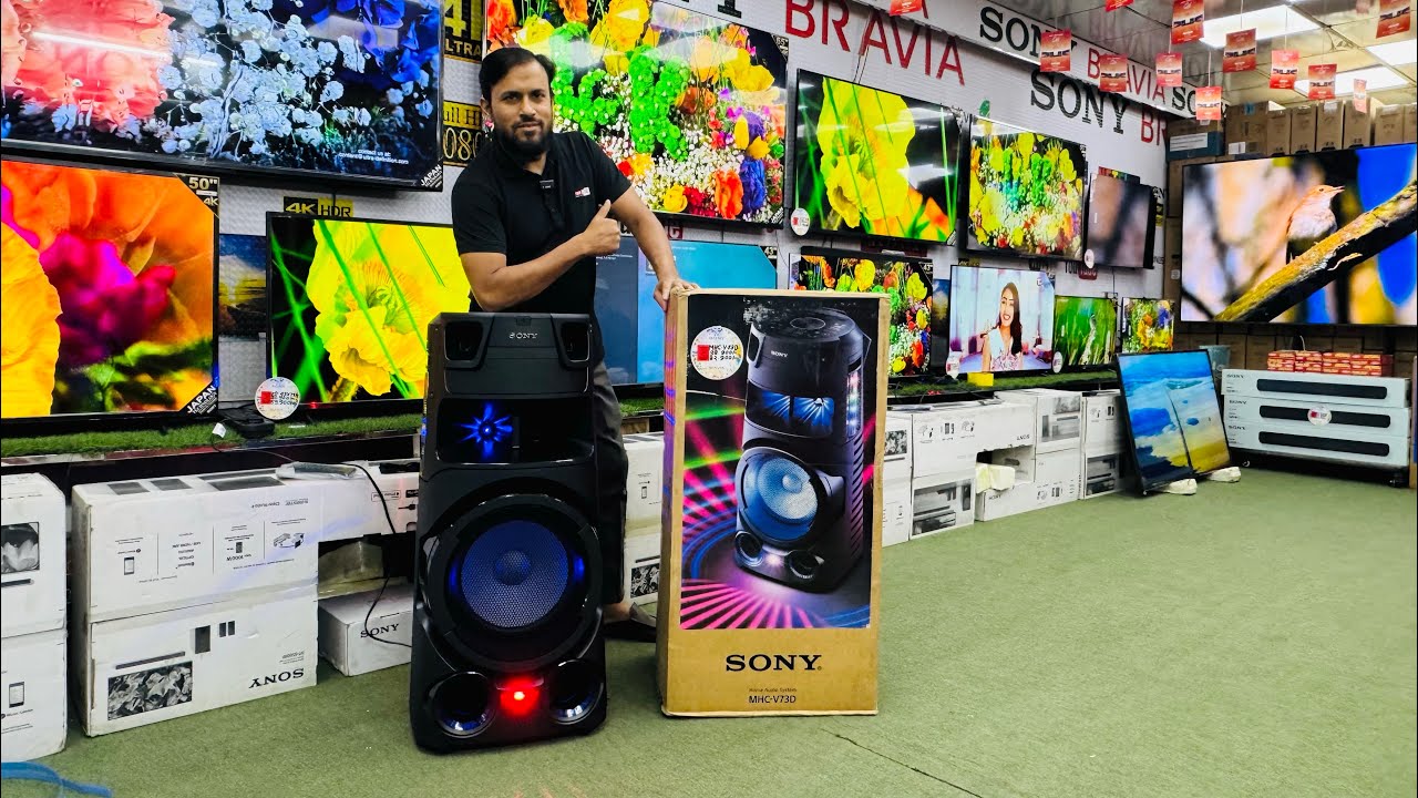 Sony-MHC-V73D High Power Audio System with Bluetooth wireless Party ...