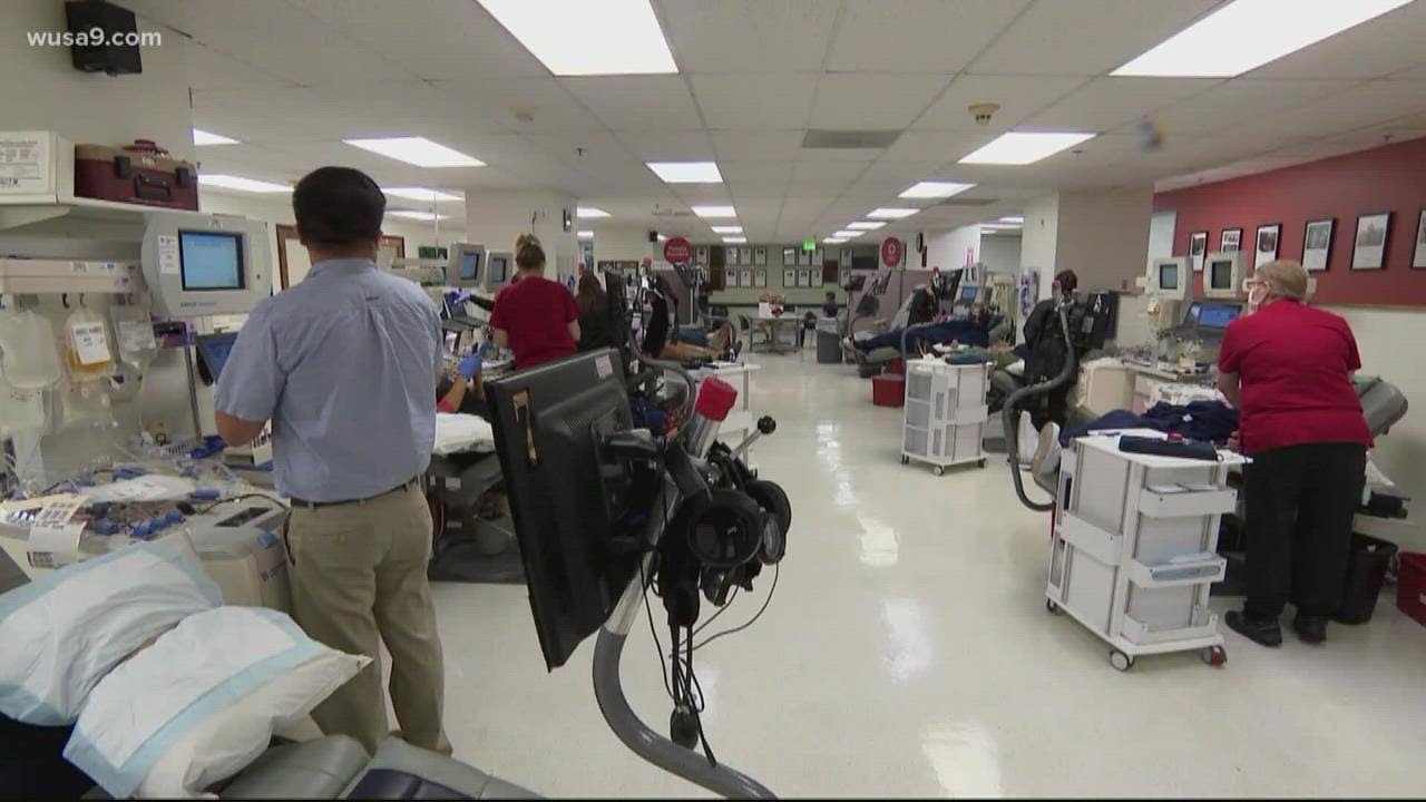 A national blood shortage is impacting DMV hospitals - YouTube