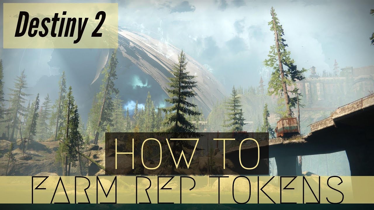 Destiny 2 - How to Farm Reputation Tokens FAST! - YouTube