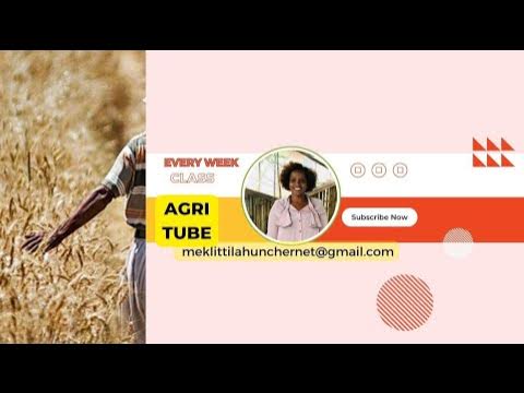 Grade 11 Agriculture Unit 11 Part 2. Agriculture Water, Forest and ...