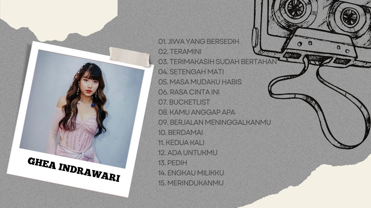 GHEA INDRAWARI FULL ALBUM || KUMPULAN LAGU GHEA INDRAWARI TERFAVORIT ...