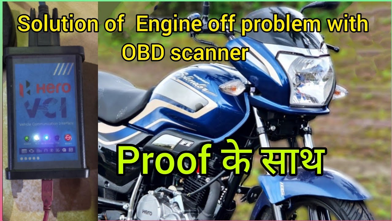 Super splendor bs6 engine Off problem - YouTube