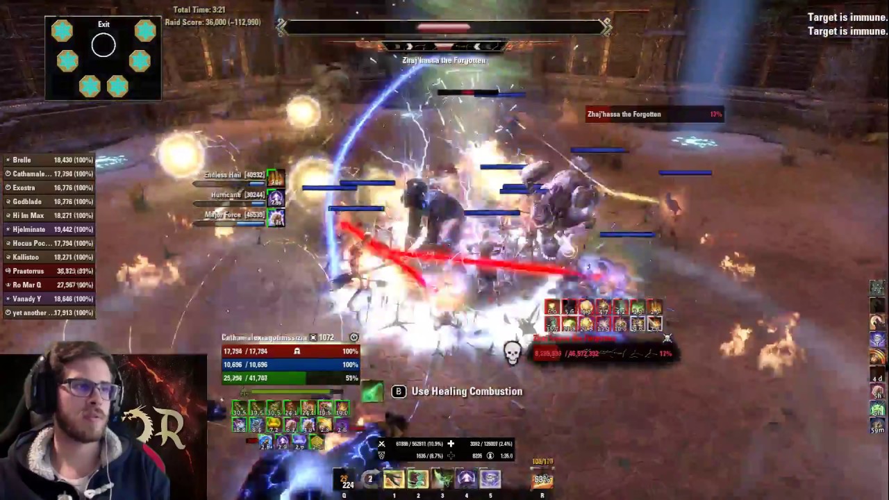 Zhaj’hassa 1:49 kill, Maw of Lorkhaj - Dragon Bones DLC Elder Scrolls ...