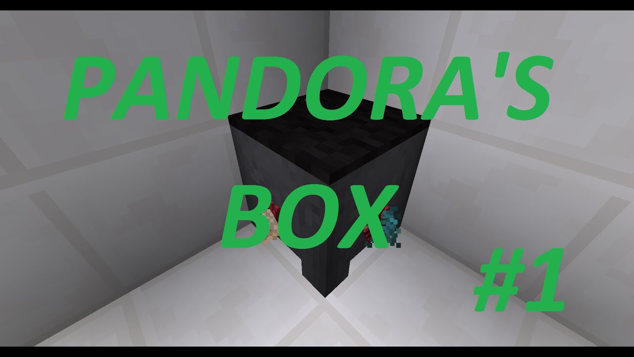 Minecraft - PANDORA'S BOX #1 ELE ABRIU A PANDORA'S BOX!!! - YouTube