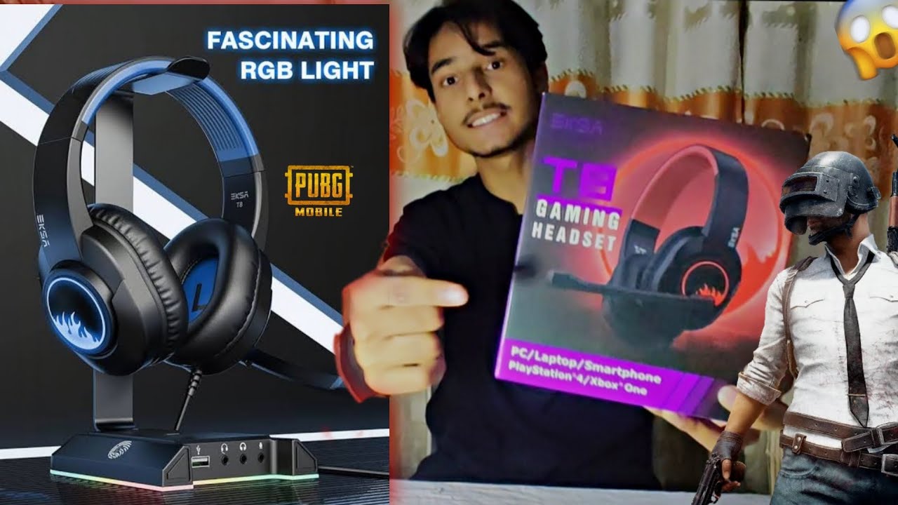 T8 | Gaming Headset Under ₹2000/- Only | Full Review | @Usmanplays69 ...