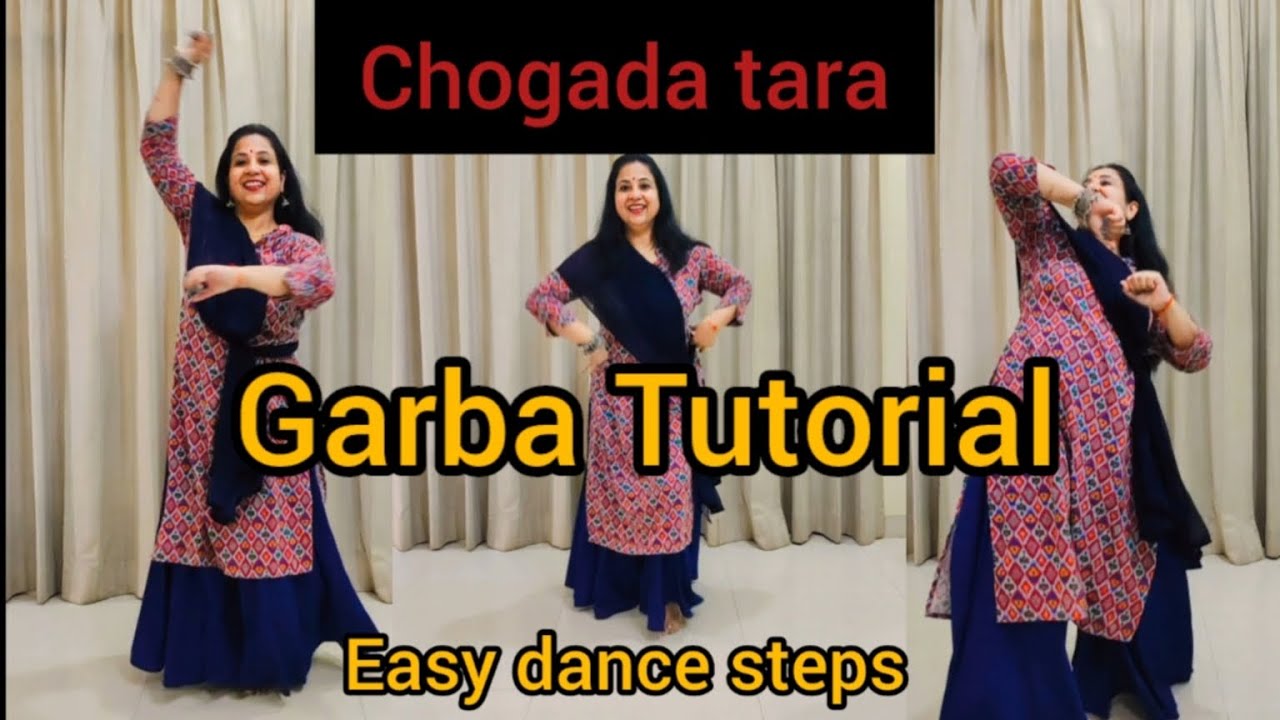 "Chogada tara" easy steps dance || Tutorial ||navratri special ...