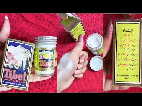 Tibet Snow Cream Review And Benefits || Tibet Snow Cream For Skin ...