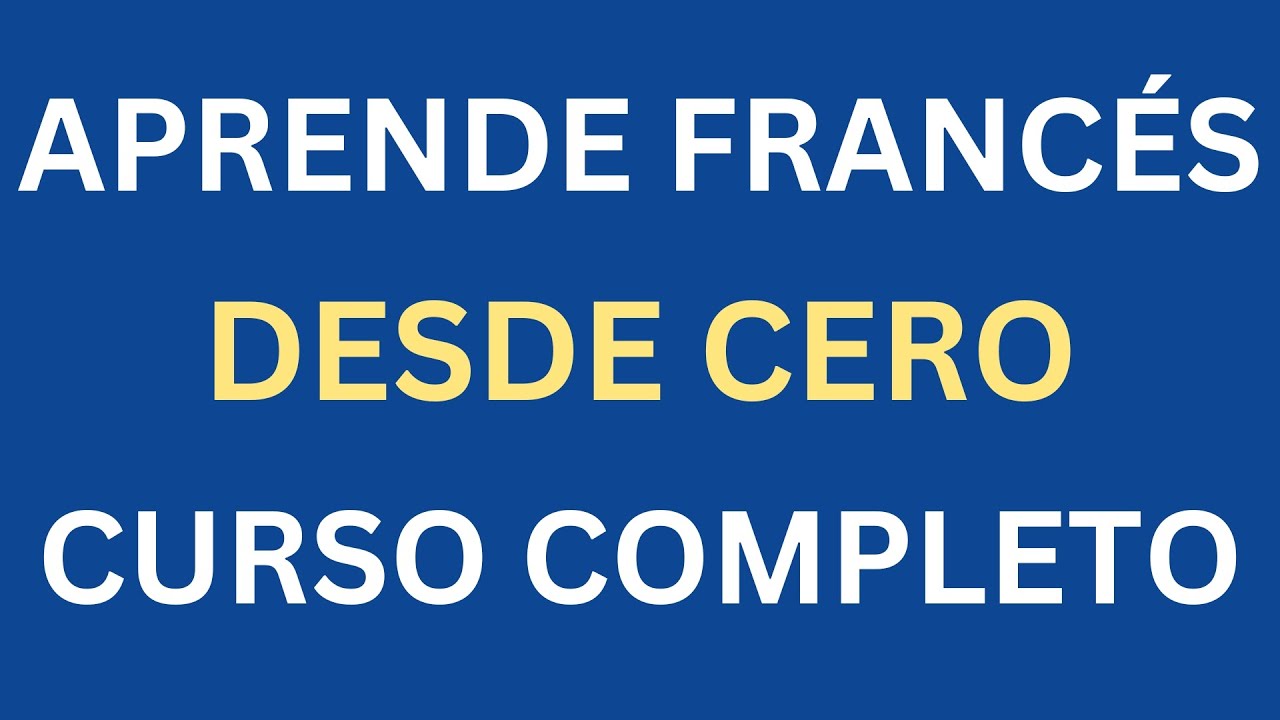 🔥👉 SI APRENDES ESTO PODRAS DOMINAR EL FRANCES MUY RAPIDO Y FACIL CLASE ...