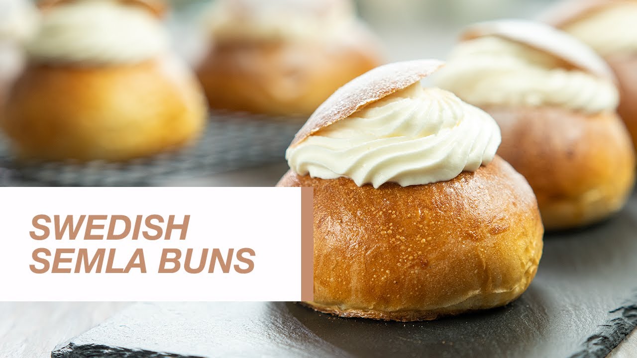 Semla | Swedish Cream Buns | Food Channel L Recipes - YouTube