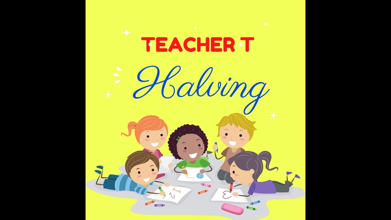Halving for Grade 2s - YouTube