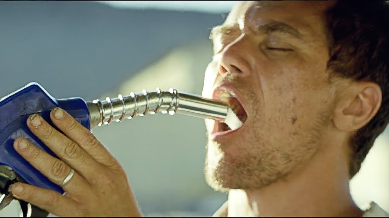 He Drinks "PETROL" As The World Is Out Of Water! - YouTube