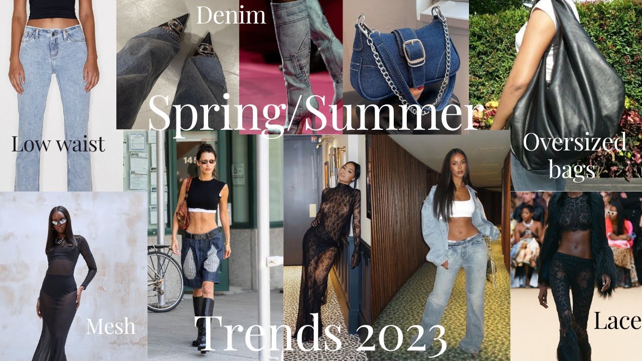 SPRING/SUMMER FASHION TRENDS 2023 - YouTube